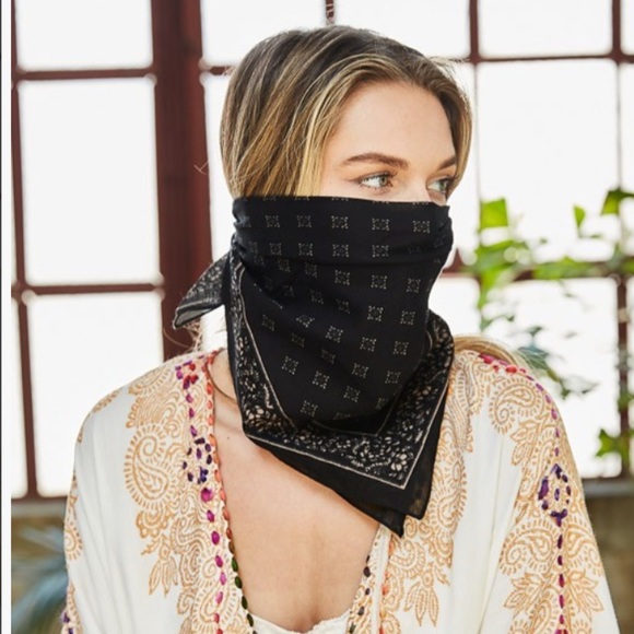 Haute Ellie | Accessories | Vintage Western Style Cotton Bandana | Poshmark